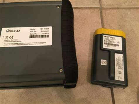 Willtek Aeroflex 9102 Spectrum Analyzer Including 9160 Vswr Dtf Bridge