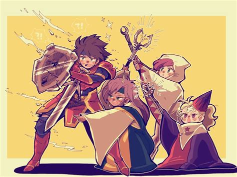 Saitou Piyoko Bartz Klauser Faris Scherwiz Knight Final Fantasy