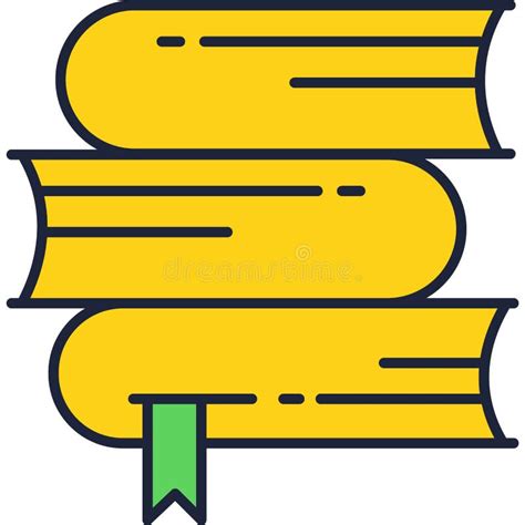 Exercise Book Icon Vector Isolated Stack On White Stock Illustration Illustration Of Concept