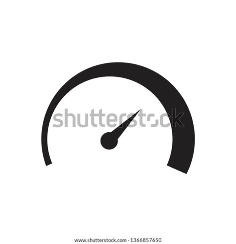 Speed Indicator Icon Stock Vector Royalty Free 1366857650 Shutterstock
