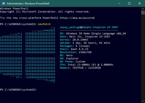 Neofetch Powershell Winfetch 200 Released New Segments Better