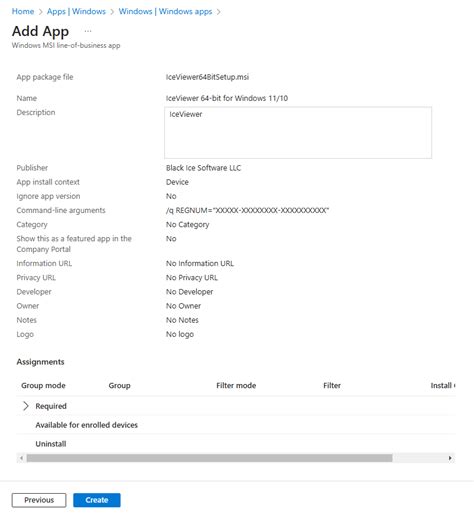 Intune Deployment Of The Iceviewer Using Msi Packages