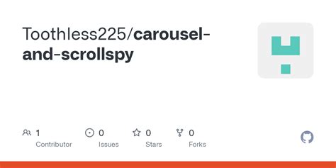 Github Toothless Carousel And Scrollspy