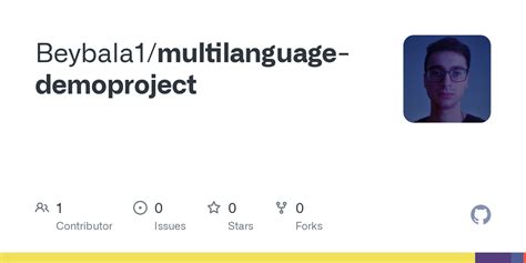 github beybala1 multilanguage demoproject