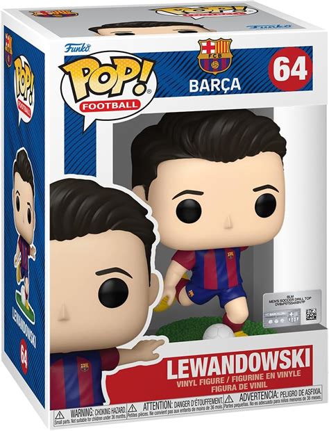Funko Pop Football Barcelona Lewandowski Mx Juguetes