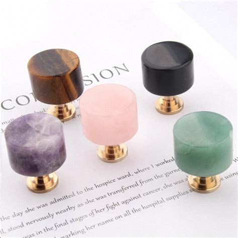 Marble Dresser Knobs Crystal Kitchen Knobs Handles Drawer Knob Pulls Cabinet Knobs Wardrobe