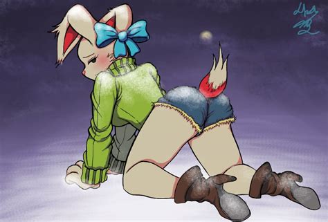 Rule 34 Blush Boots Bow Bunbun Npc Undertale Bunny Bunny Girl Bunny