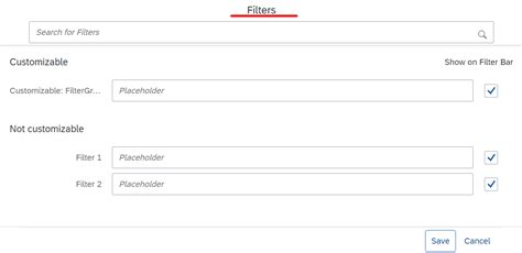 FilterBar Filter Dialog Title Name Is Not Read Out When Opened Also