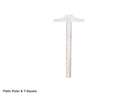 Plastic Ruler And T Square Dala