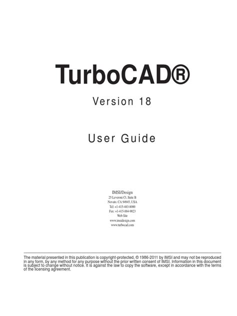 Turbocad® User Guide Pdf Ellipse Geometry