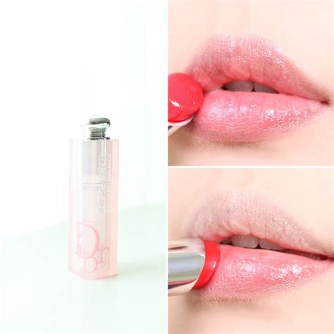 디올 립밤 어딕트 립글로우 31 스트로베리 발색샷 내돈내산 네이버 블로그