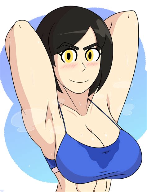Rule 34 Armpit Fetish Armpit Musk Armpits Arms Behind Head Black Hair