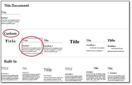 Word Tip Style Sets Can Save You Time And Headaches Clear Sight Books