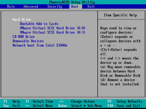 Boot A Virtual Machine From USB Or CD ISO Image On VMware Station
