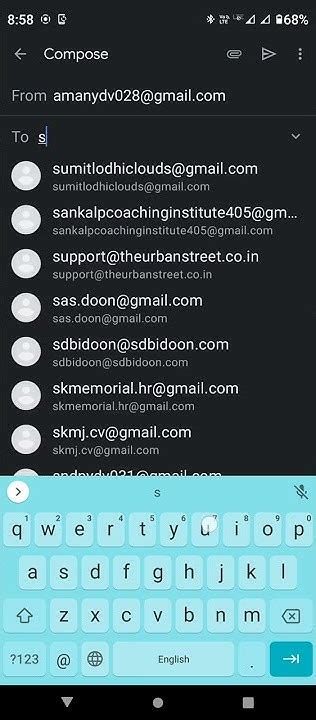 How To Send A Email In Mailshorts India Tech Email Youtuber Youtubeshorts Viral