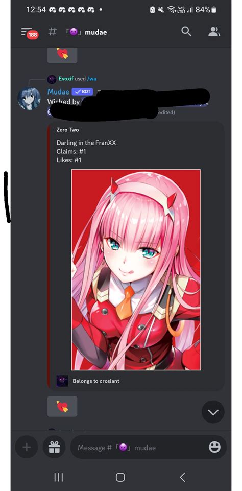 Ez Zero Two R Mudae