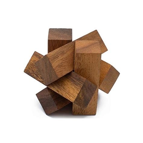 Mini Lumberjack Casse Tête 3d Fait à La Main Casse Tete En Bois