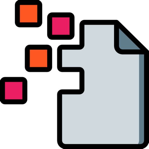 File Basic Mixture Lineal Color Icon