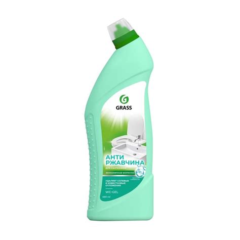 Средство для чистки сантехники "WC-gel", GRASS, 680 мл, в ассортименте ...
