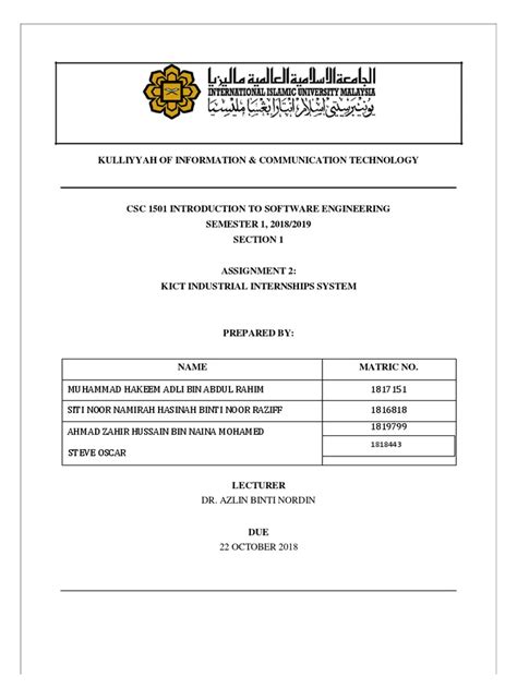 Software Engineering Group Project Pdf Use Case System