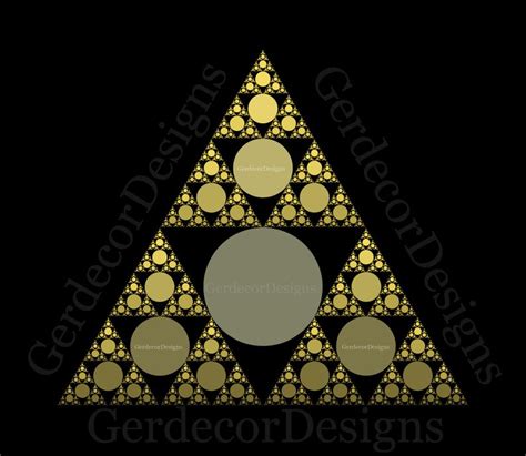 12 sierpinski triangle inspired digital prints sierpinski fractals