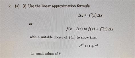 Linear Aproximation How To Have It Equal 1 X2 Rengineeringstudents