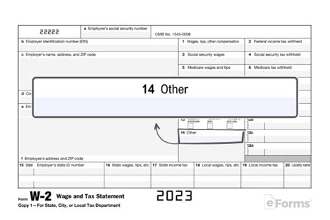 Free IRS Form W Wage And Tax Statement PDF EForms