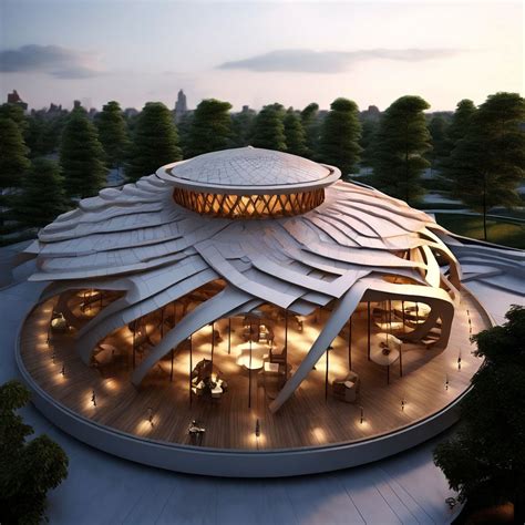 Roof Design Ideas For Round Structure By Joshua Barcelona Playground