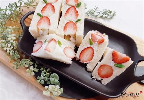 전문전 부럽지 않은 생크림샌드위치