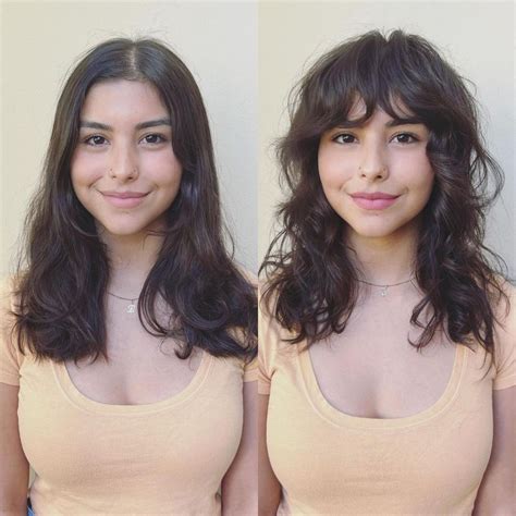 40 Flattering Bangs For Round Faces The Right Hairstyles Face Shape