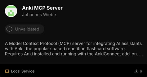Anki Mcp 服务器 Mcp Servers · Lobehub