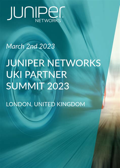 juniper networks uki partner summit 2023
