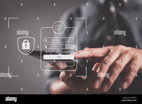 in his account a businessman with a cellphone is safe hacking a