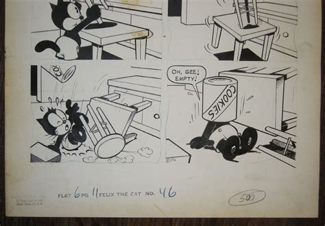 Original Art By Otto Messmer And Joe Oriolo 1953 Felix The Cat 46 Toby