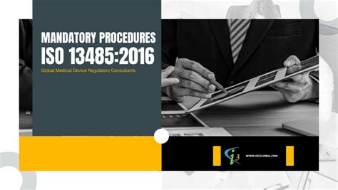 ISO 13485 Procedures Clauses List Scope Exclusions