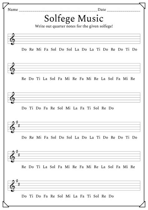 16 Sight Reading Music Christmas Worksheet Sight Reading Music Music
