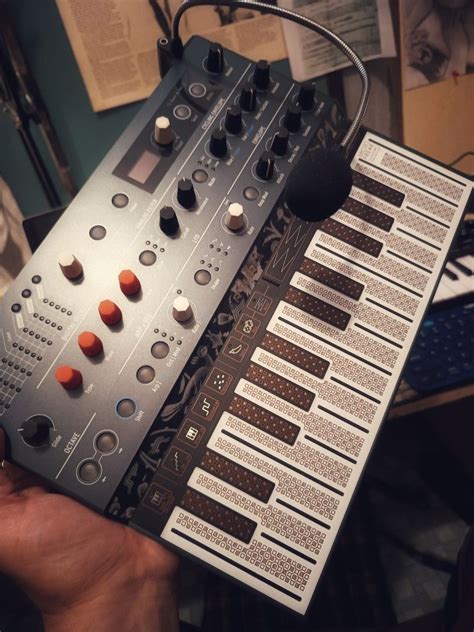 Arturia Microfreak Synthesizer Plus Arturia Vocoder Mic Option Hobbies And Toys Music And Media