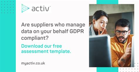 How To Assess Personal Information For Gdpr Compliance Myactiv Limited Posted On The Topic