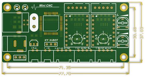 Usb Cnc Controller With 2 Axis Stepper Motor Driver For Diy Laser Engraver Cnc Uge