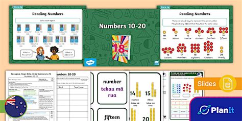 Phase 1 Number Structure Recognise Read Write Order Numbers 10 20