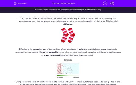 Define Diffusion Worksheet Edplace