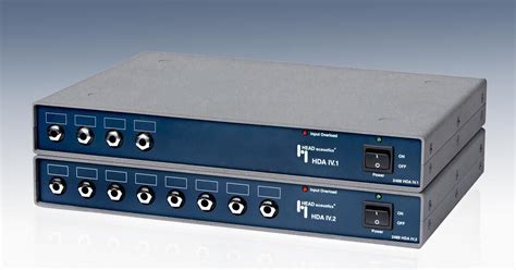 HDA IV 2 Distribution Amplifier For Up To 8 Dynamic Headphones