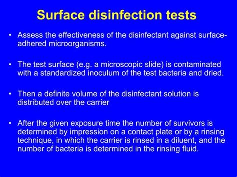 Testing Of Disinfectants Pdf