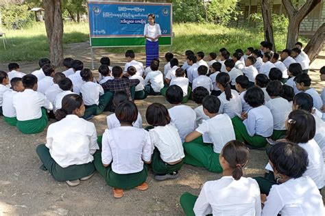 ပျော်ဘွယ်မြို့နယ်၊ အ လ က တလင်းကုန်း တွင် အသိပညာပေးဟောပြောပွဲနှင့