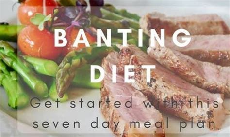 Banting Diet Use This Free Seven Day Meal Plan To Get Started