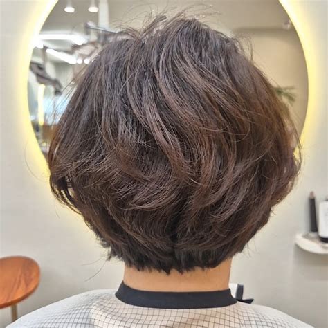 단발 볼륨펌으로 쳐지는머리에 볼륨있는 헤어스타일로 변신 중년여성추천헤어스타일 보브컷전문 보브컷잘하는미용실 단발웨이브펌 단발레이어드컷 태진쌤보브컷 태진쌤단발볼륨펌