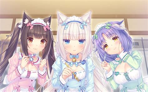 Chocola Vanilla And Cinnamon Nekopara Drawn By Sayorinekoworks