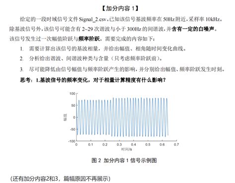 清华大学《信号与系统》电力系统同步相量计算【fft谐波小波变换】同步相量的概念 Csdn博客