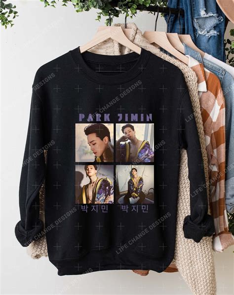 Park Jimin Photoshoot T Shirt Jimin Merch Box 8 Weverse Interview