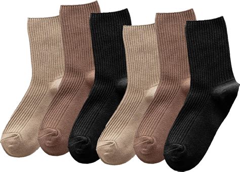 Ruzister® 3 Paia Di Calzini Da Donna In 3 Colori In Cotone Premium